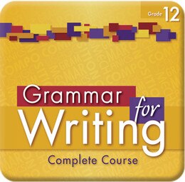 Shop | Grammar for Writing | Student Edition Online eBook | Grade 12