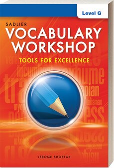 Shop | Vocabulary Workshop, Tools for Excellence | Student | Gr. 6–12+